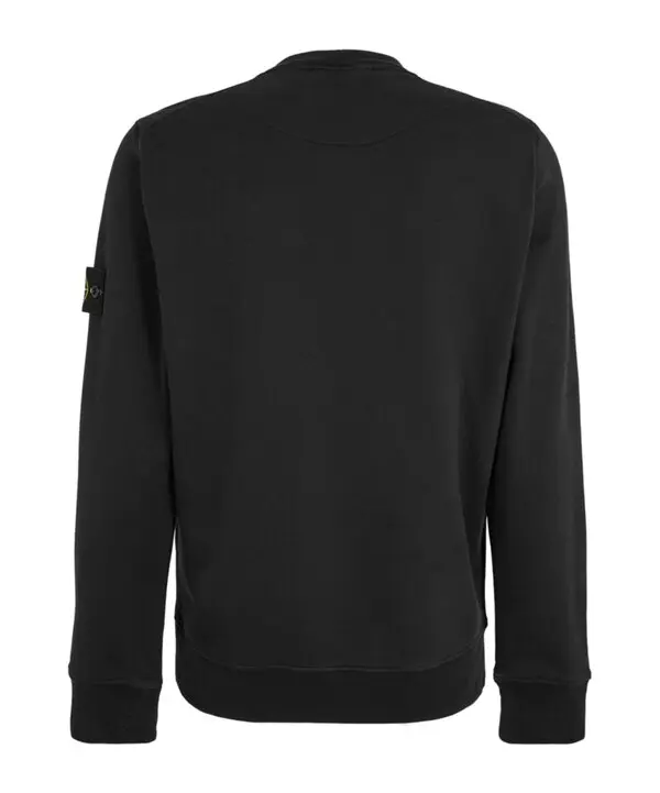 Stone Island Logo Crew Neck Sweatshirt