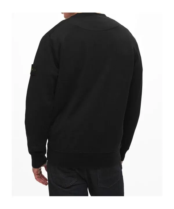Stone Island Logo Crew Neck Sweatshirt