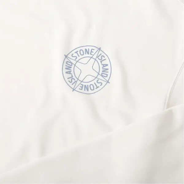 Stone Island Logo Crew Neck Sweatshirt