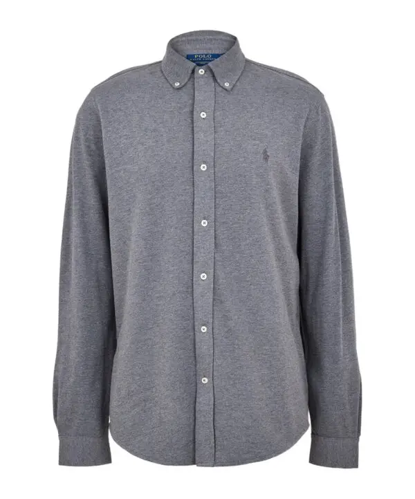 Polo Ralph Lauren Slim Fit Button-down Plain Shirt