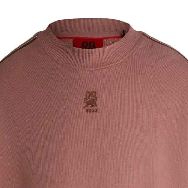 Hugo Boss Solid-color Cotton Sweatshirt