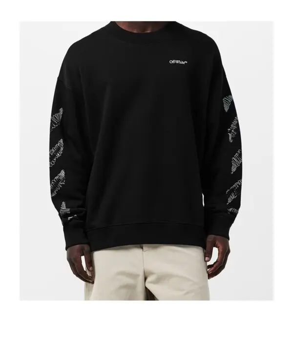 Off-White Scrib Skate Crew Sweatshirt