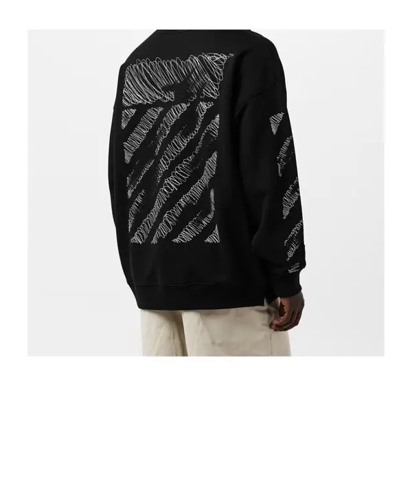 Off-White Scrib Skate Crew Sweatshirt