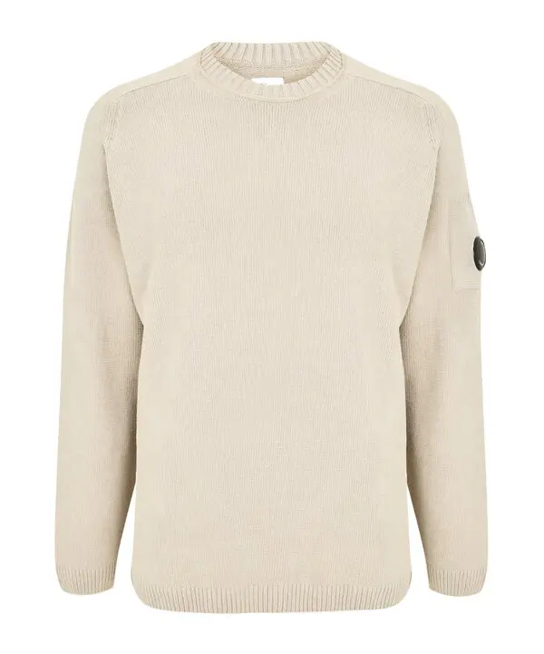 C.P. COMPANY Logo Crew Neck Sweater