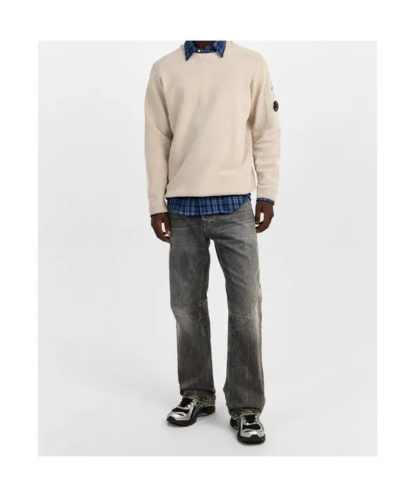 C.P. COMPANY Logo Crew Neck Sweater