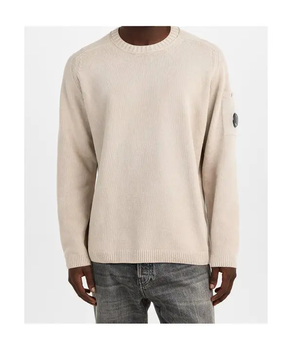 C.P. COMPANY Logo Crew Neck Sweater
