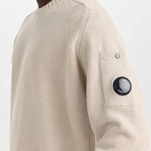 C.P. COMPANY Logo Crew Neck Sweater