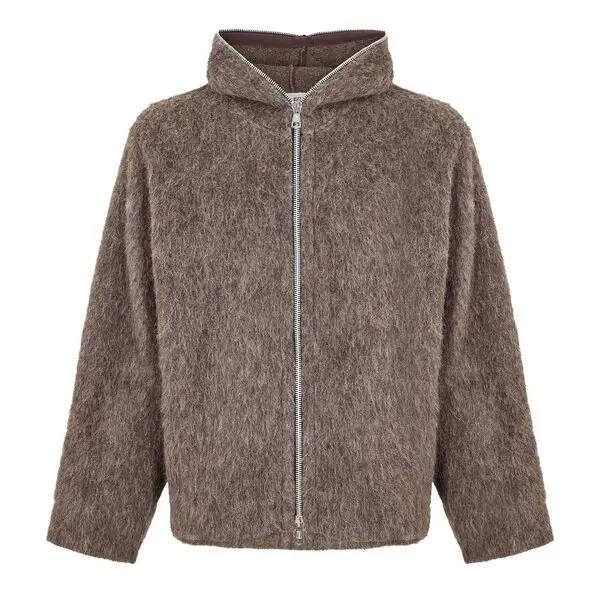 Our Legacy Fully Zip-up Knit Hoodie
