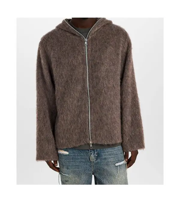 Our Legacy Fully Zip-up Knit Hoodie