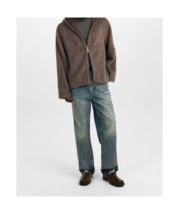 Our Legacy Fully Zip-up Knit Hoodie