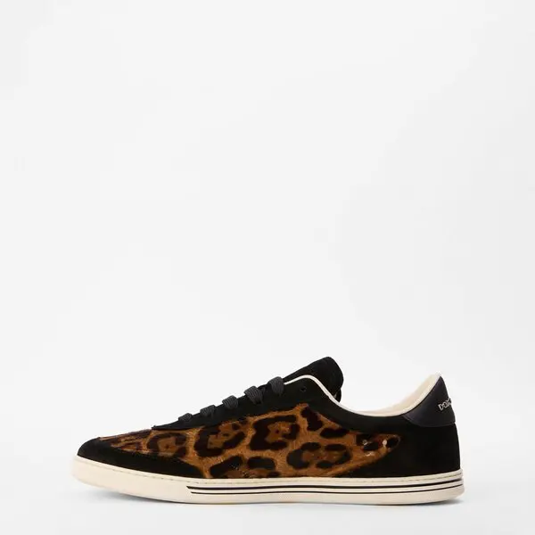 Dolce & Gabbana Leopard Print Low-top Trainers