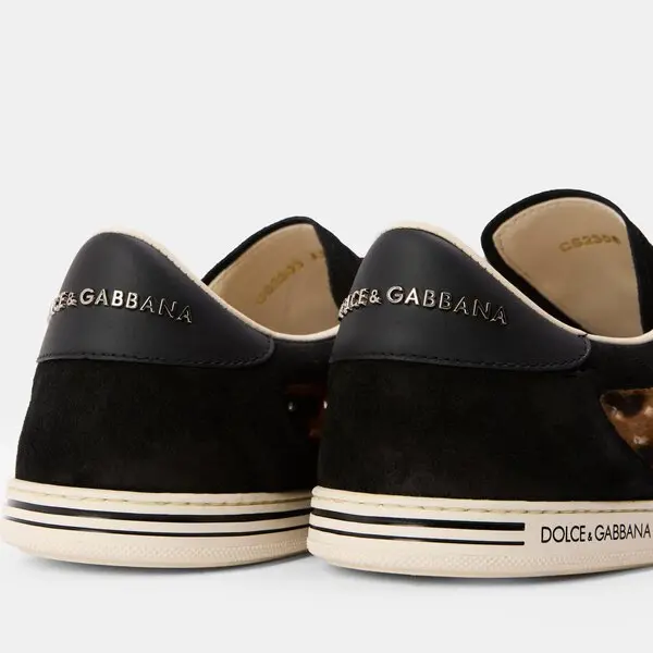 Dolce & Gabbana Leopard Print Low-top Trainers
