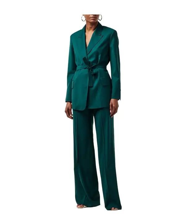 Max Mara Belted Structured Blazer