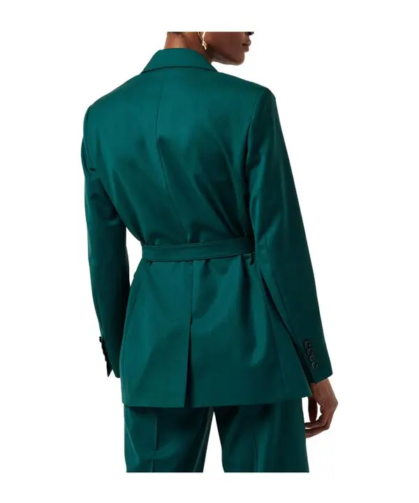 Max Mara Belted Structured Blazer