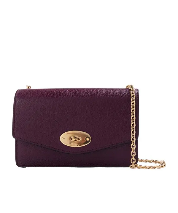 Mulberry Small Crossbody Bag With Turn Lock - Red