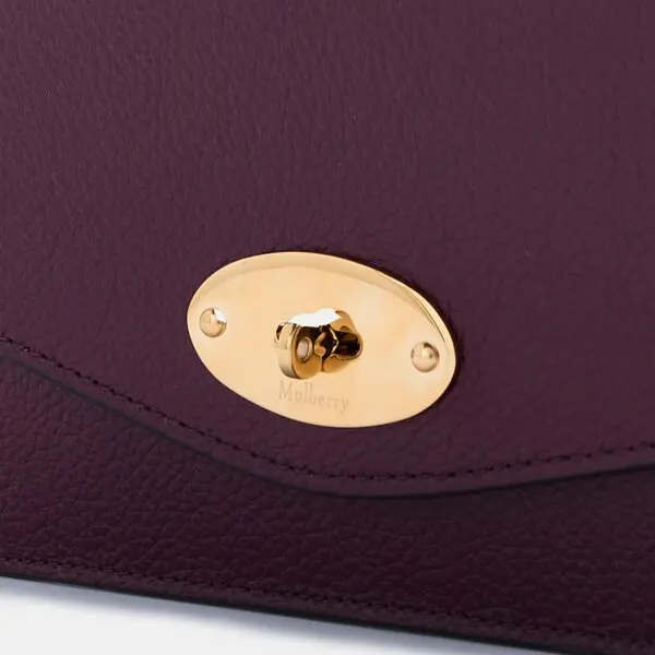 Mulberry Small Crossbody Bag With Turn Lock - Red
