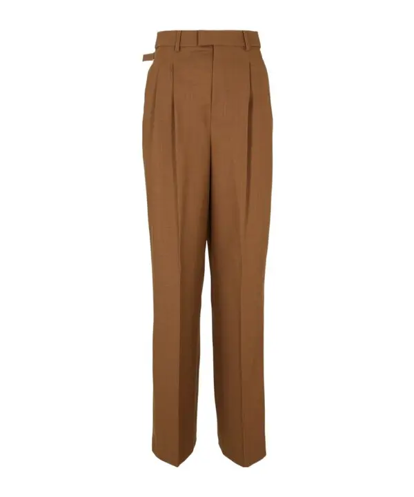 AMI Paris Wide Leg Trousers