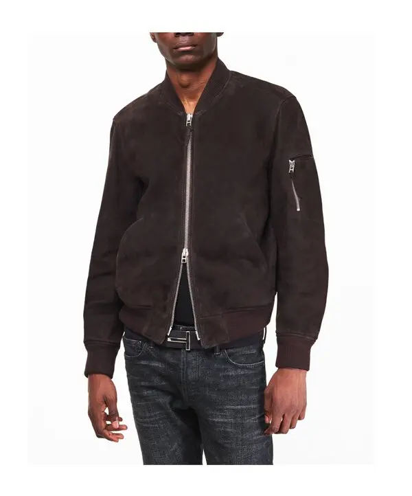 TOM FORD Suede Bomber Jacket