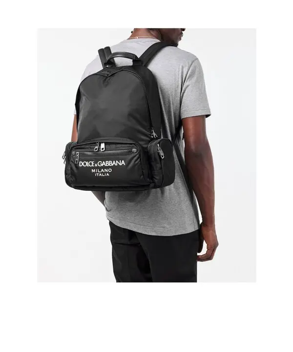 Dolce & Gabbana Solid Color Backpacks