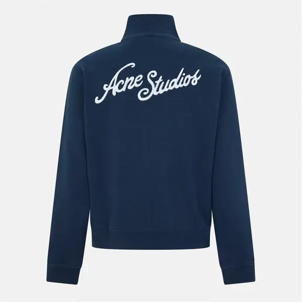 Acne Studios Logo Zip Hoodie