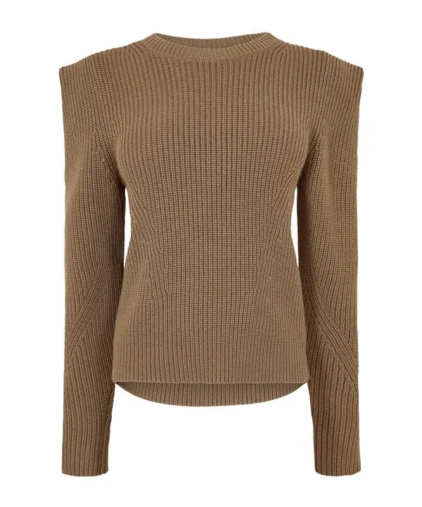 Hugo Boss Crew-neck Knit Sweater - Brown