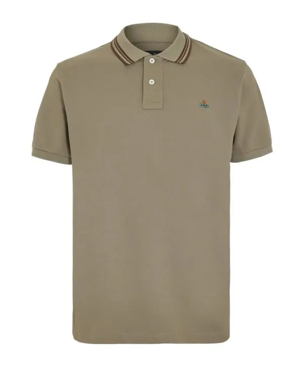 VIVIENNE WESTWOOD Viv 2 Tip Polo Sn62 - Gray