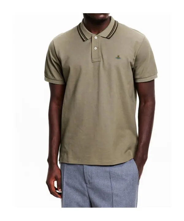 VIVIENNE WESTWOOD Viv 2 Tip Polo Sn62 - Gray
