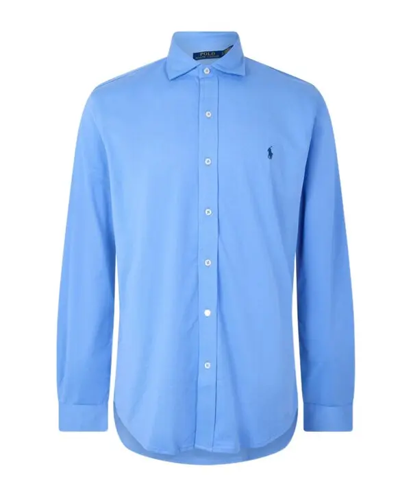 Polo Ralph Lauren Cotton Jersey Shirt - Blue
