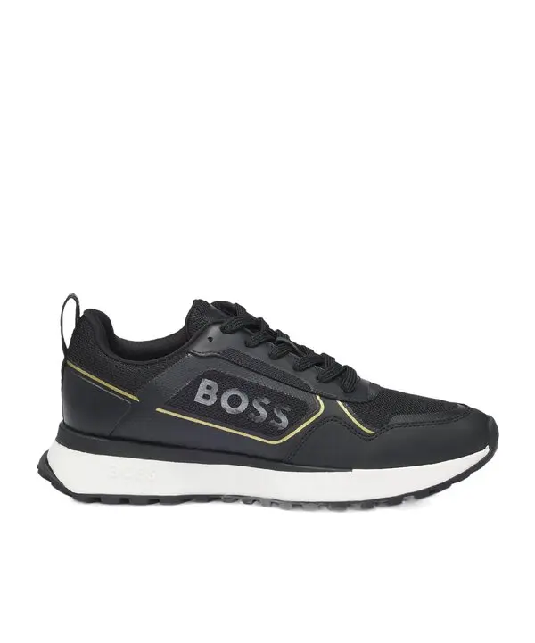 Hugo Boss Patterned Low-top Sneakers