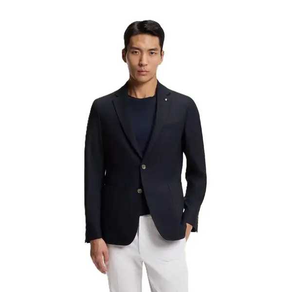 Hugo Boss Navy Blue Tailored Blazer