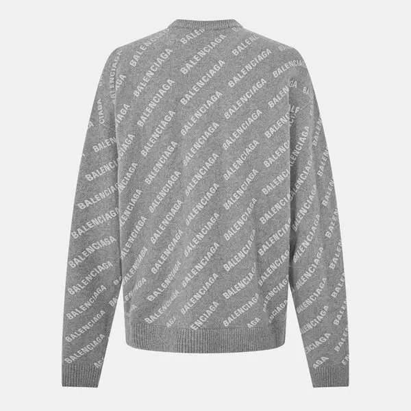 Balenciaga Casual Versatile Knit Sweater