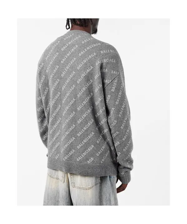 Balenciaga Casual Versatile Knit Sweater
