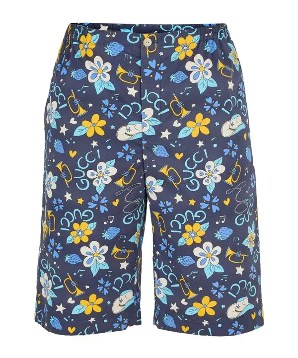 Gucci Printed Shorts
