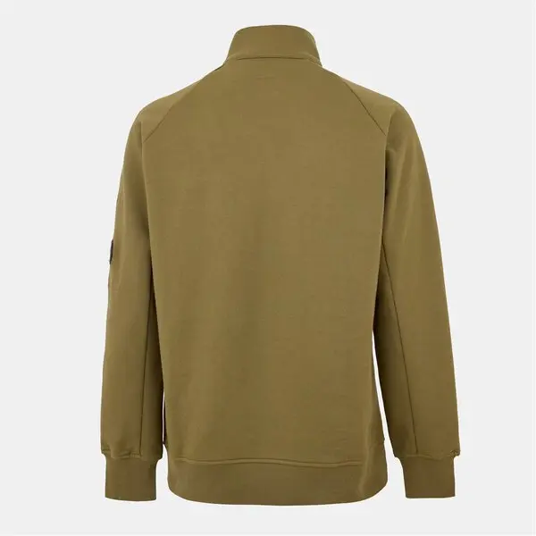 C.P. COMPANY Lens Quarter-zip Fleece Top