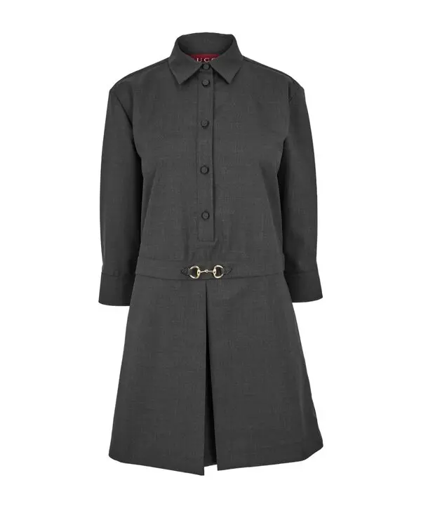 Gucci Horsebit Shirt Dress