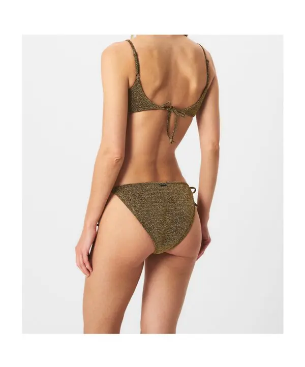 Balenciaga Triangle Cup Bikini Set With Tie-up Details