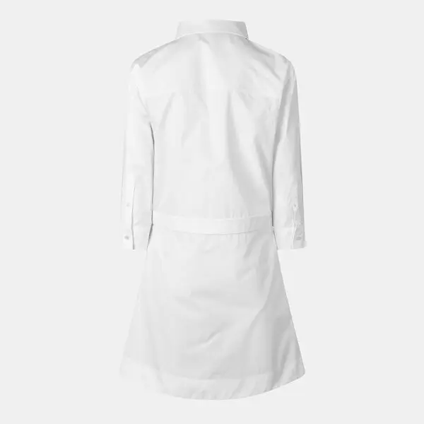 Gucci Cotton Shirt Dress With Horsebit Detail
