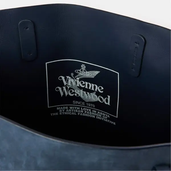 VIVIENNE WESTWOOD Tote Bag With Iconic Logo Pattern