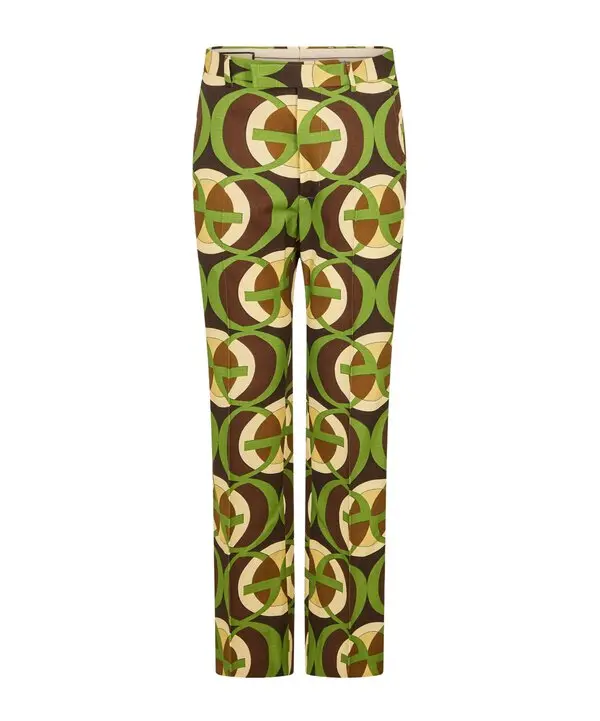Gucci Printed Trousers