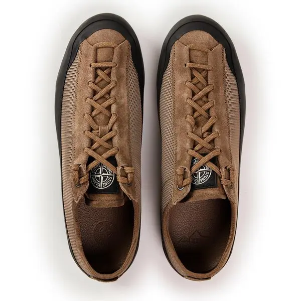 Stone Island Low Top Sneakers - Black