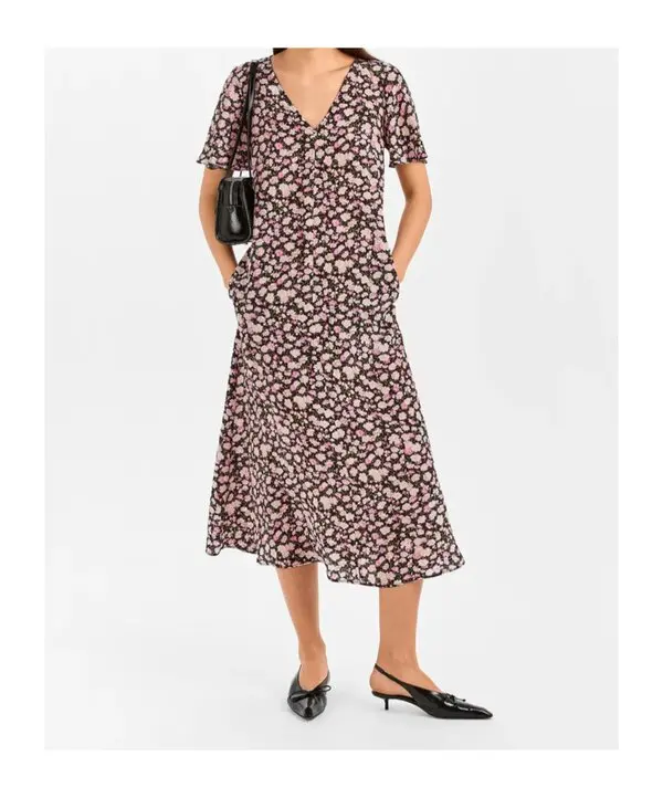 Max Mara Floral Print Dress