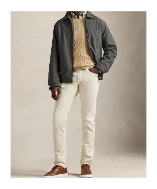 Polo Ralph Lauren Logo Embroidered Casual Jacket - Grey
