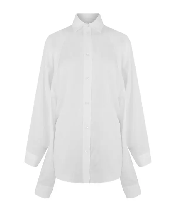 Balenciaga Lapel Long-sleeve Shirt
