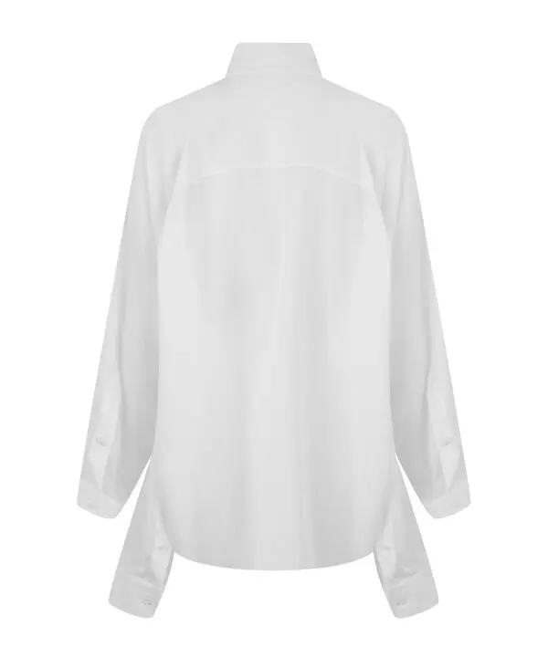 Balenciaga Lapel Long-sleeve Shirt