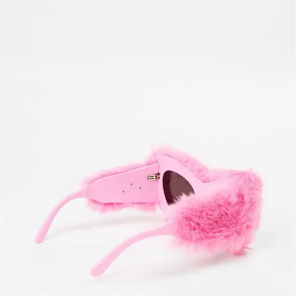 Balenciaga Fluffy Sunglasses