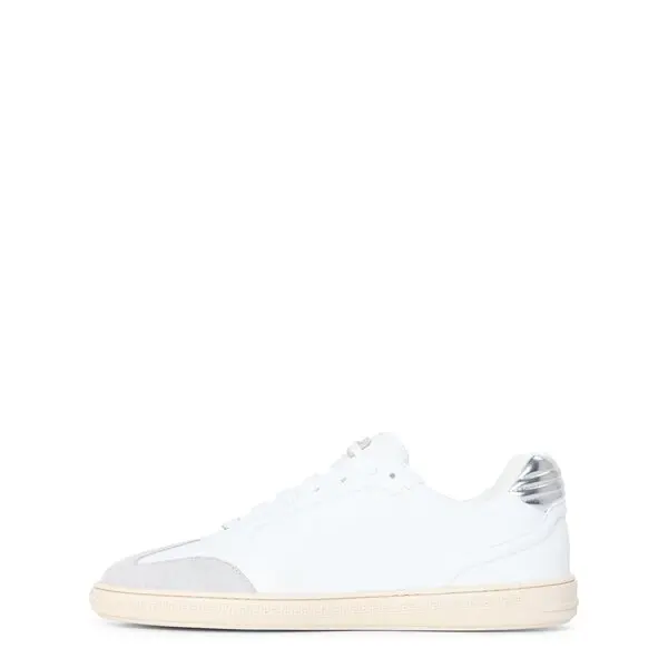 Versace Leather And Suede Sneakers