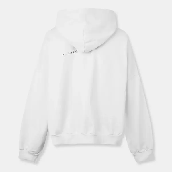 Balenciaga Oversized Hoodie With Printed Detail