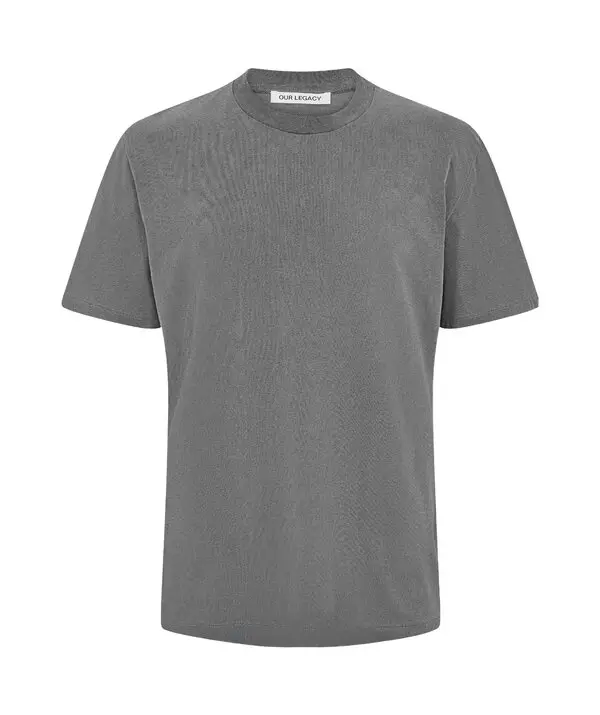 Our Legacy Logo Short-sleeved T-shirt - Gray