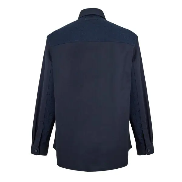 Gucci Twill Long-sleeve Shirt