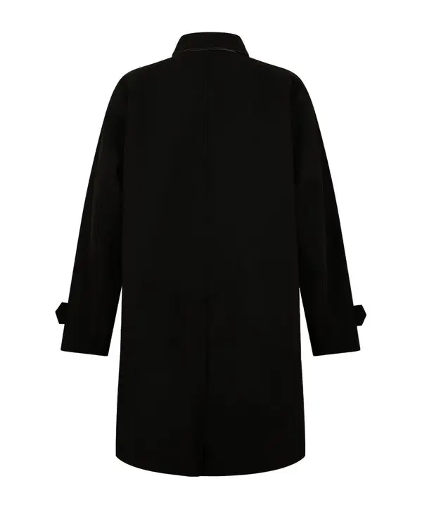Hugo Boss Lapel Mid-length Single-breasted Trench Coat
